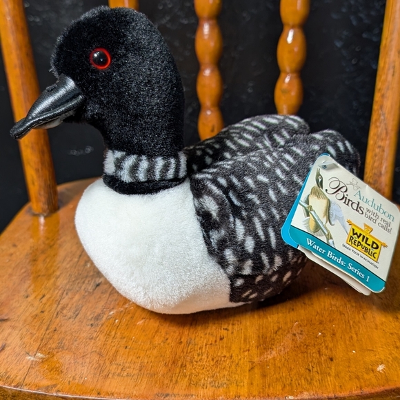 Wild Republic | Toys | Vintage Series Common Loon Black And White Duck ...